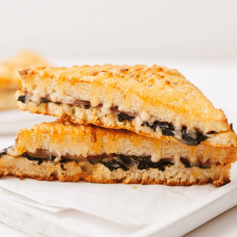 Le CROK épinards-chèvre – Kelbongoo